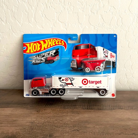 Mattel | Toys | Target Hot Wheels Super Rigs Target Cart | Poshmark